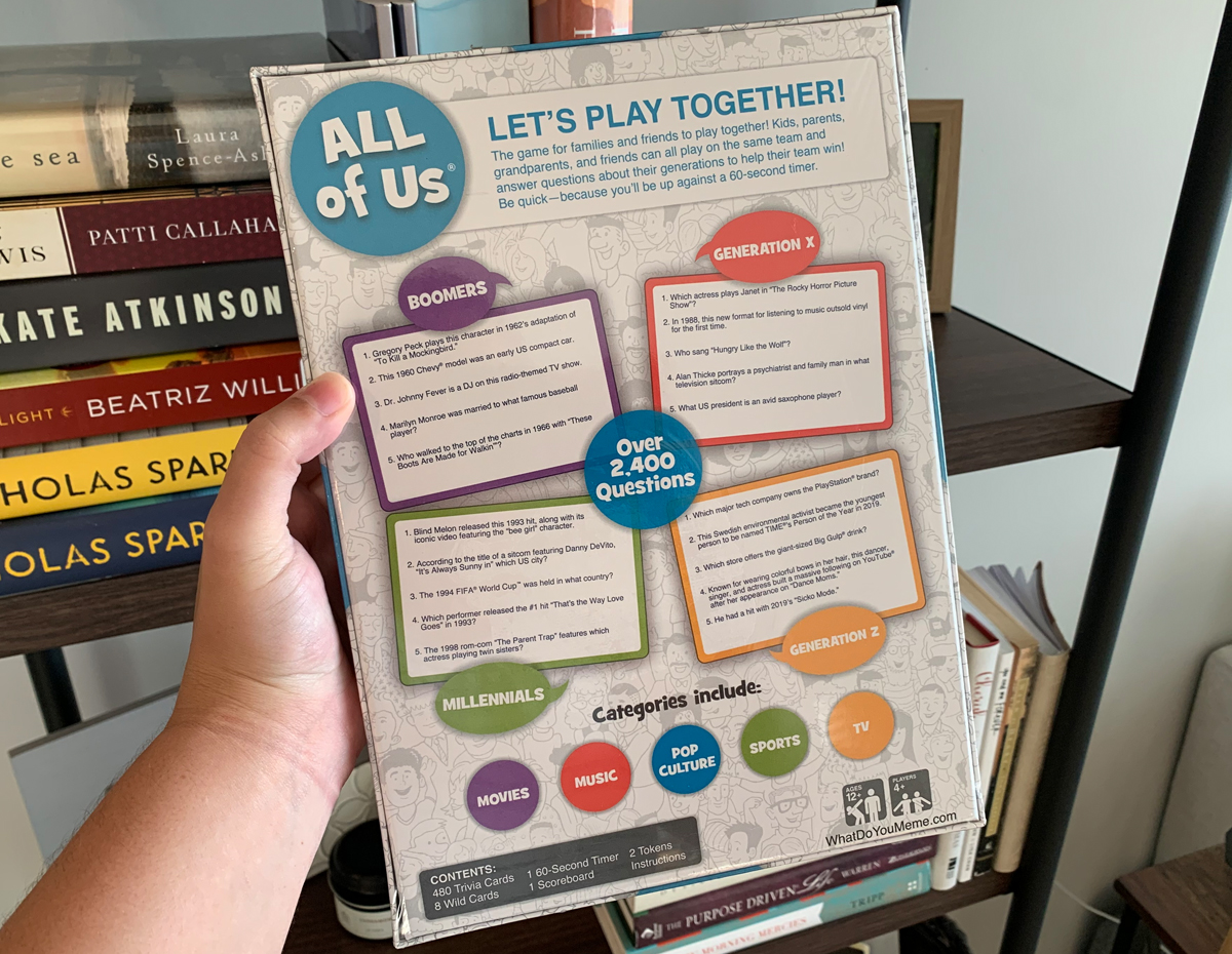 All of Us Trivia Game Only $5 on Walmart.com (Reg. $18) | Fun for ...