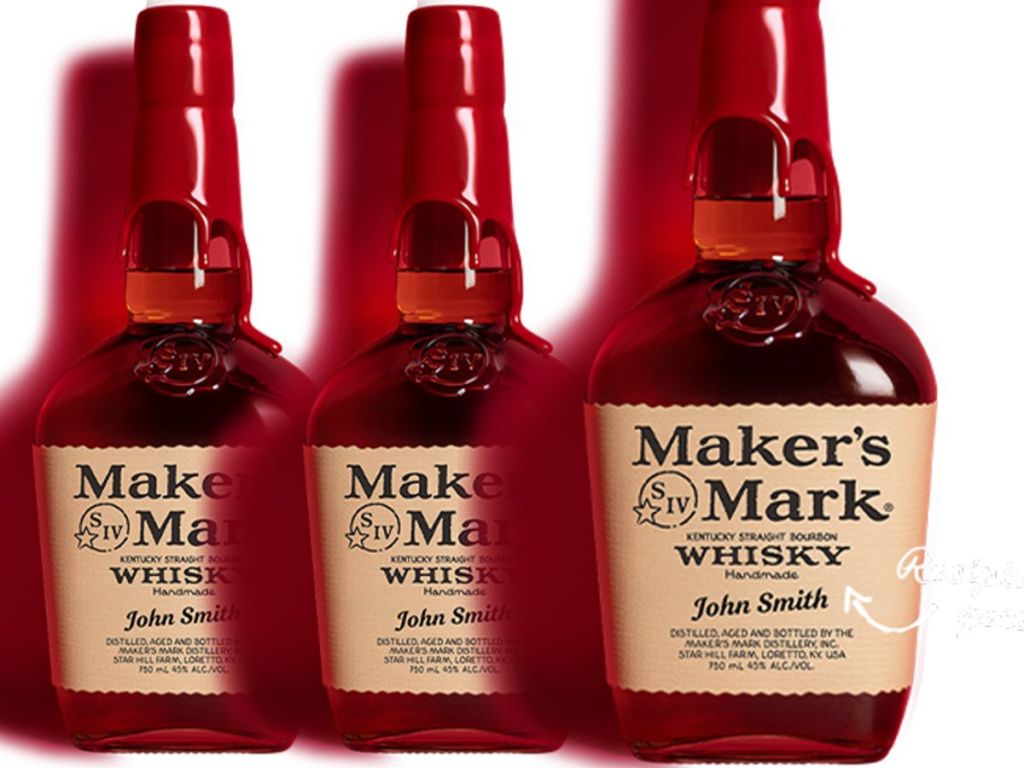 FREE Maker's Mark Personalized Label (Fits Around 750mL Bottles ...
