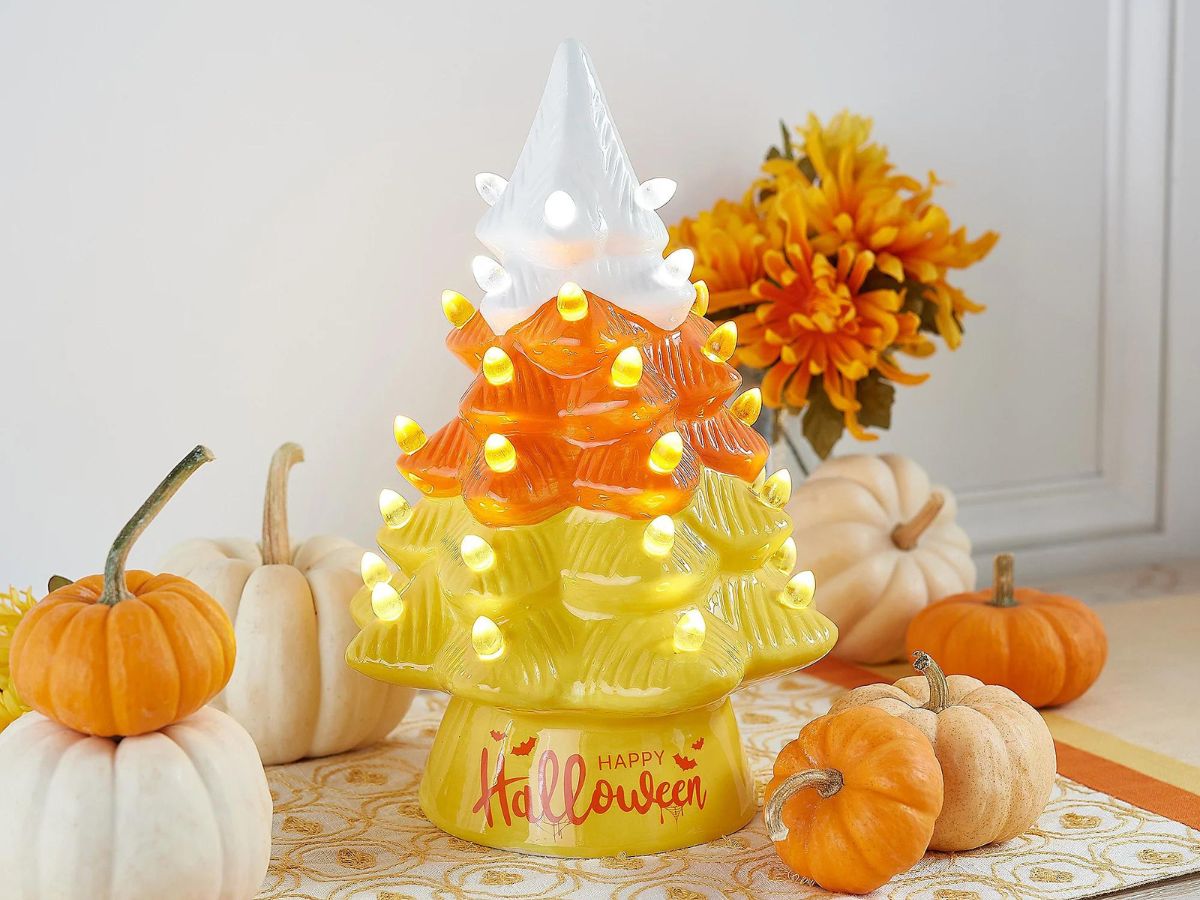 Mr. Halloween Ceramic Decor from $27 Shipped | Trees, Trucks, Witch Hat ...