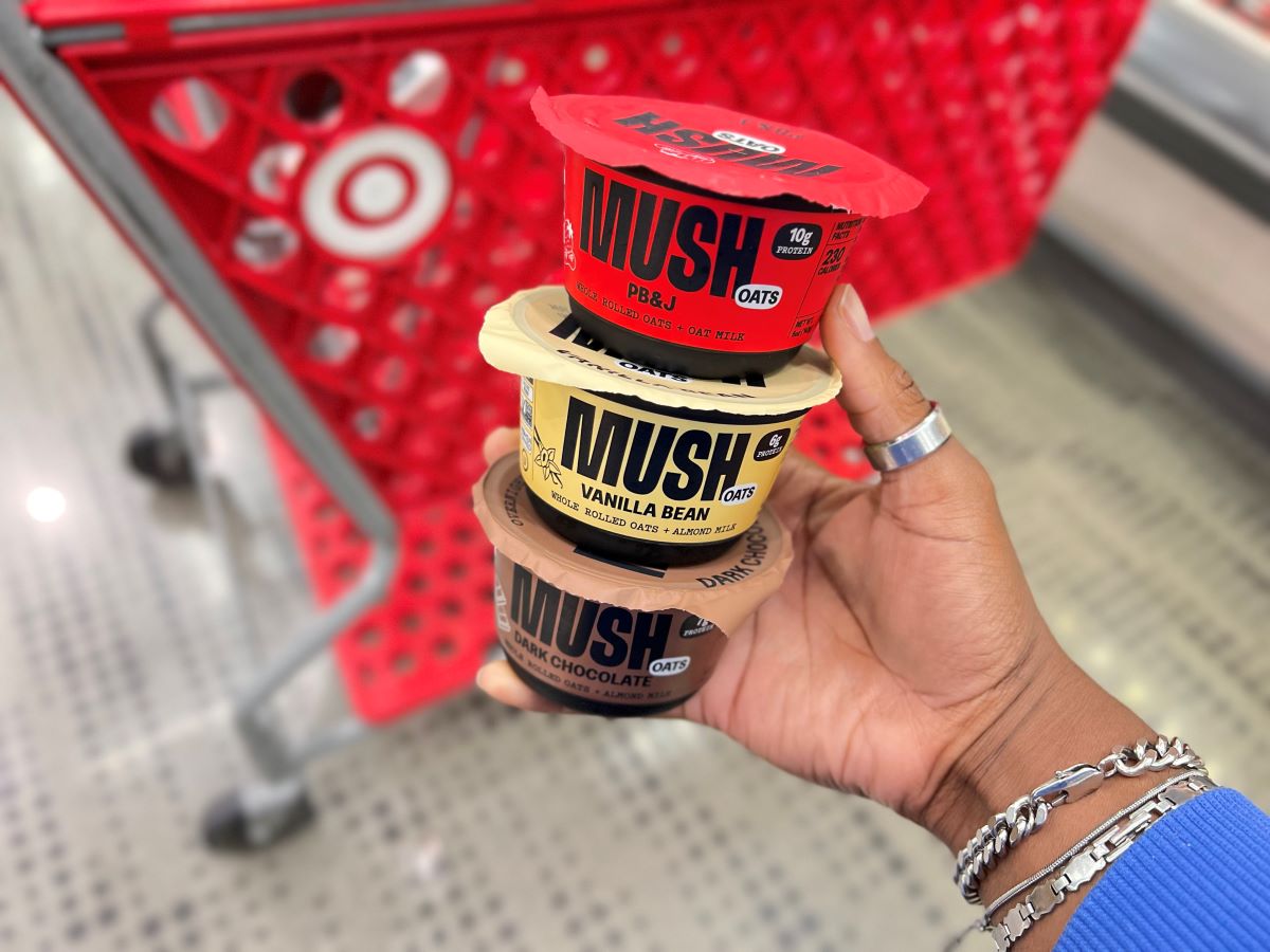Mush Oats Ready to Eat Cups Only $1 at Target | Vanilla Bean, Dark ...