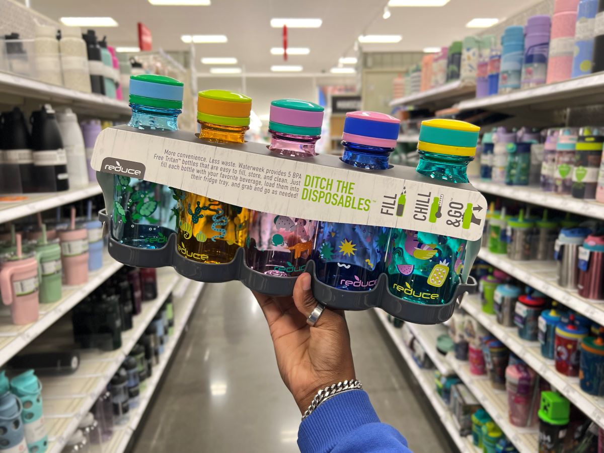 Reduce Kids Water Bottles 5-Pack Just $19.99 on Target.com (+ Save on ...