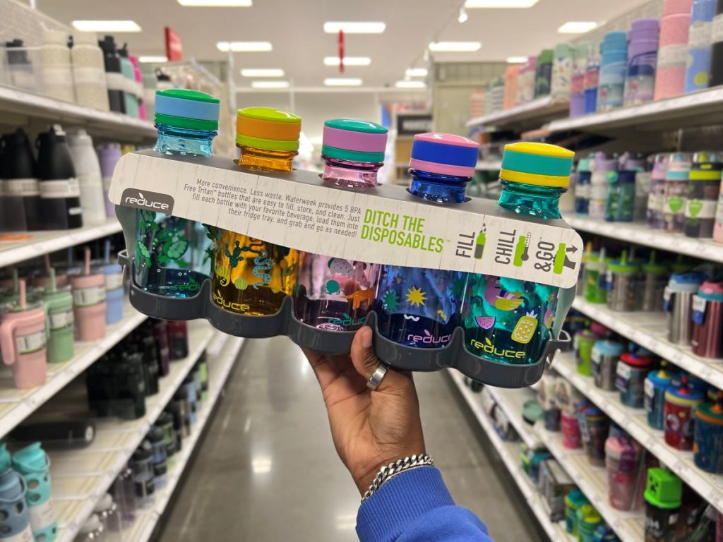 Reduce Kids Water Bottles 5-Pack Just $19.99 on Target.com (+ Save on ...