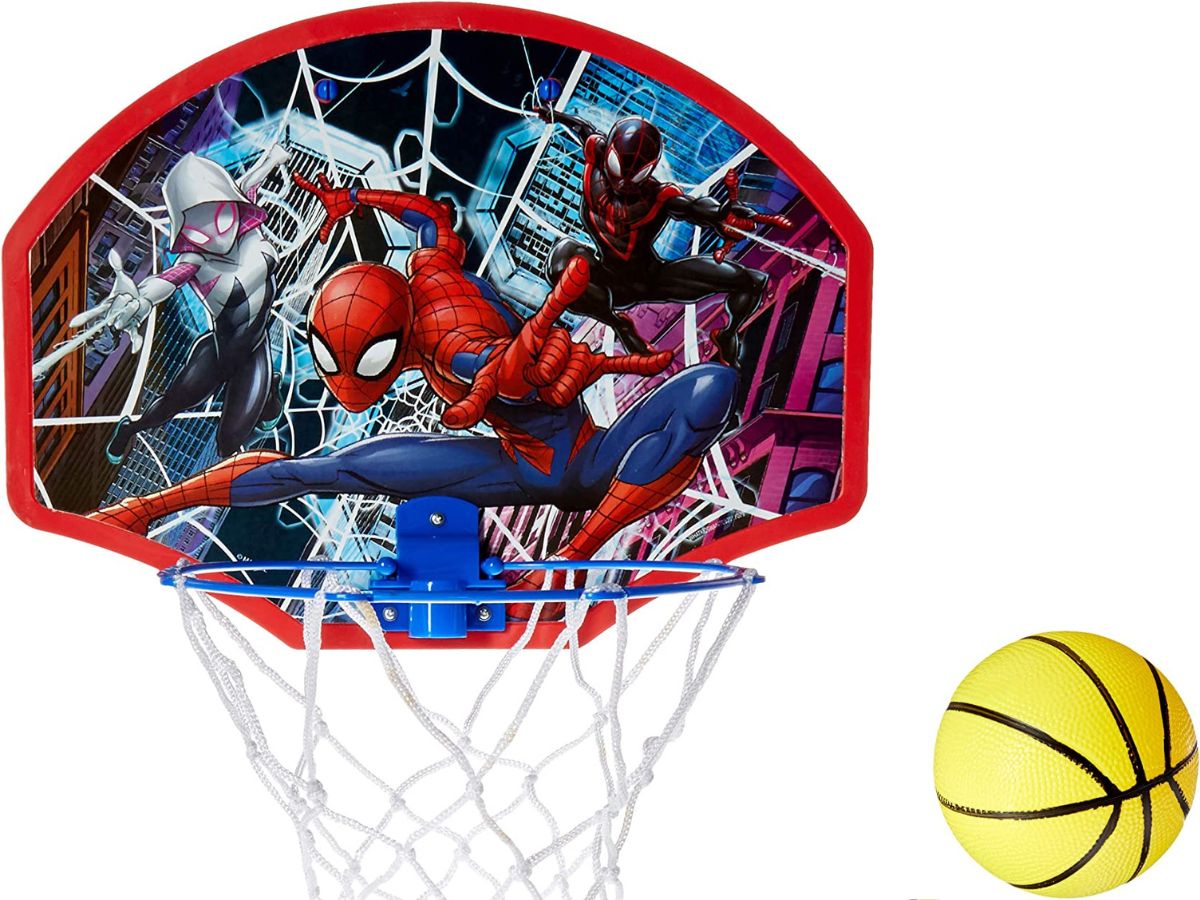 Spiderman Over the Door Basketball Hoop 4-Piece Set Only $6.98 on ...