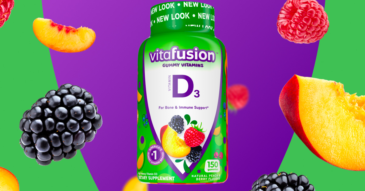 Vitafusion D3 Gummy Vitamins Only $6 Shipped on Amazon (Regularly $12 ...