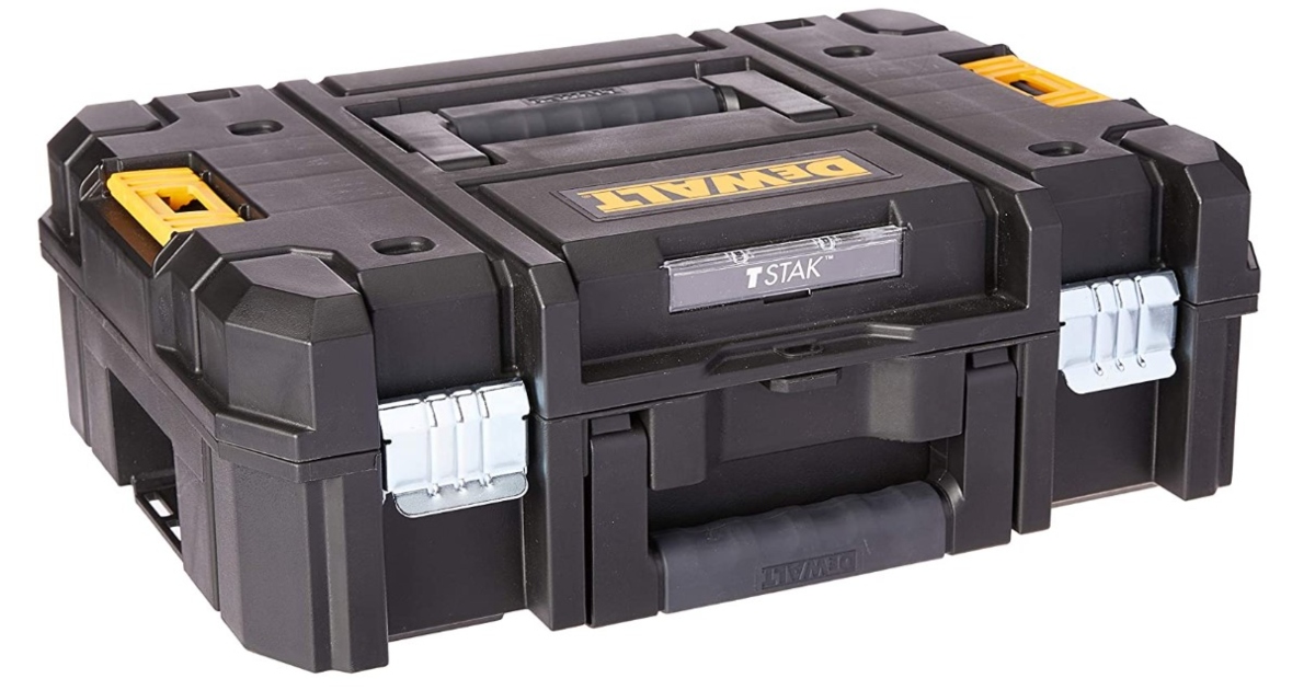 DeWalt TSTAK II Stackable Tool Box Just $17.97 on Amazon (Regularly $22 ...
