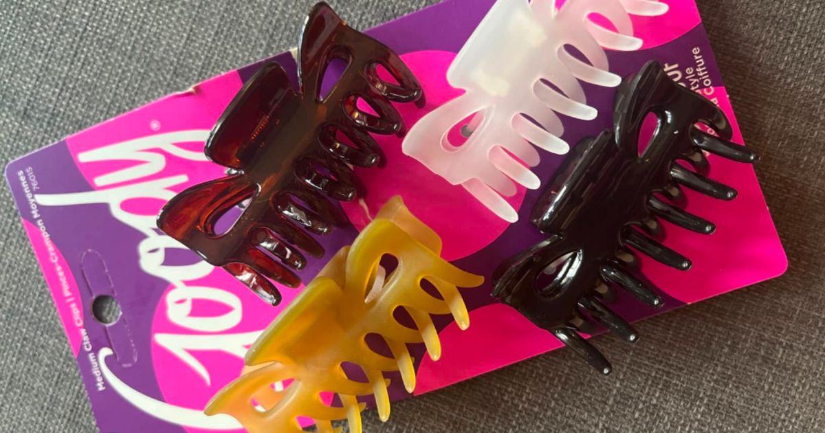 *HOT* Goody Claw Clips 4-Pack Only $1.43 Shipped on Amazon (Reg. $4 ...