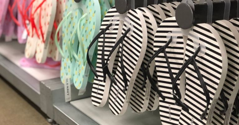50% Off Old Navy Shoes = Flip Flops & Sandals from $2.49 | Hip2Save