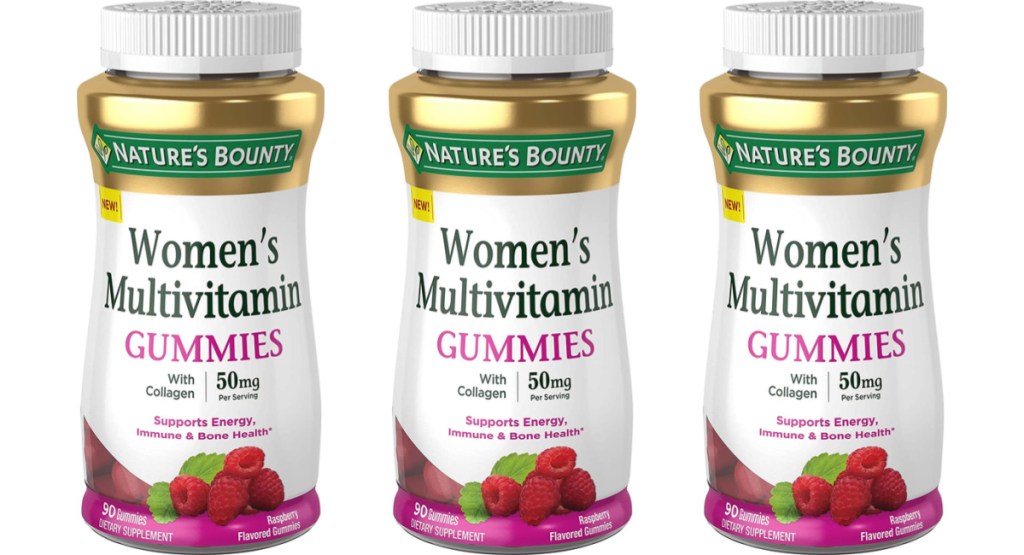 Nature's Bounty Women's Multivitamin Gummies 180-Count Just $7.50 ...