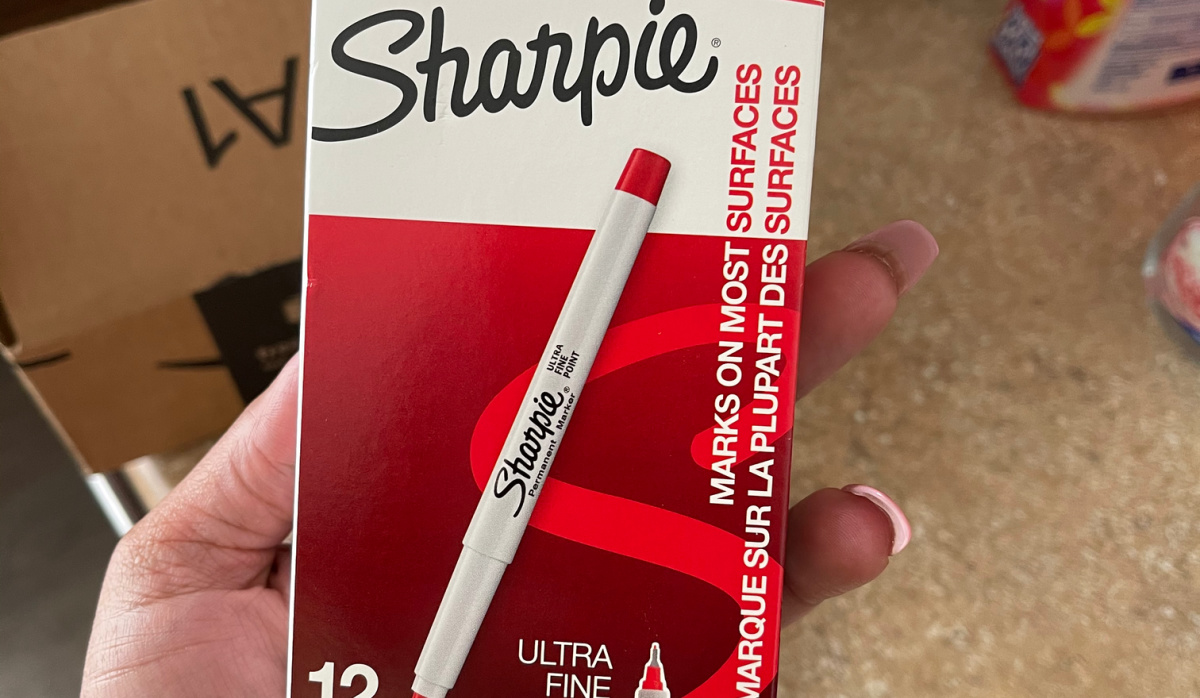 Sharpie Red Permanent Markers 12-Count Just $4 Shipped on Amazon ...