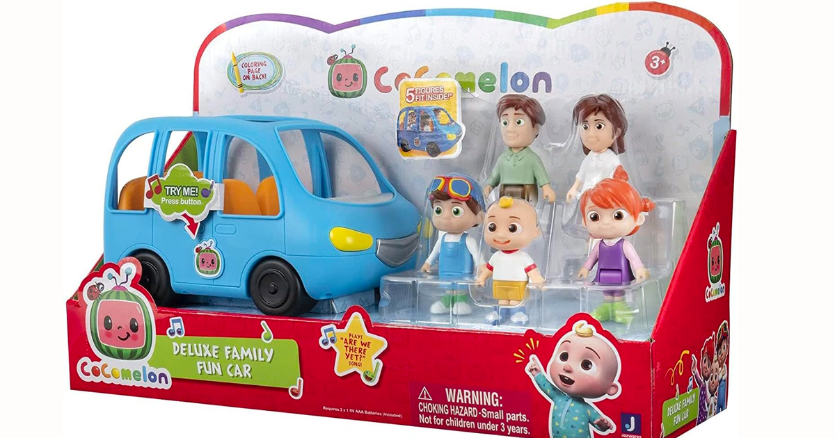 CoComelon Deluxe Family Fun Car Only $16.99 on Amazon (Reg. $30 ...
