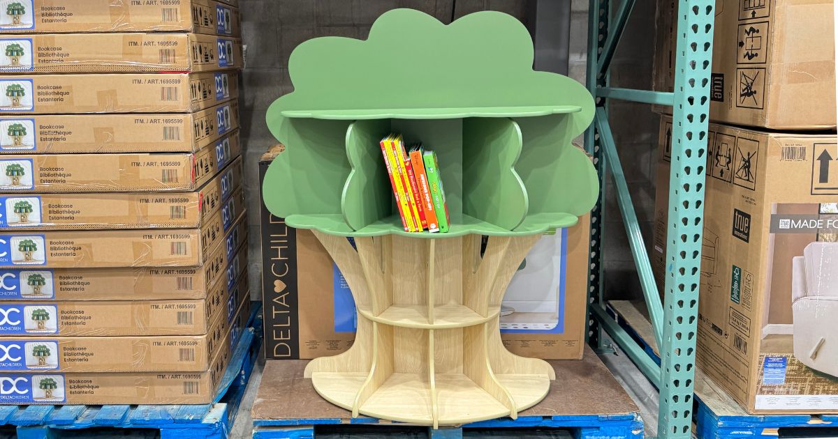 Delta Children Tree Bookcase Only $119.99 at Costco! | Hip2Save