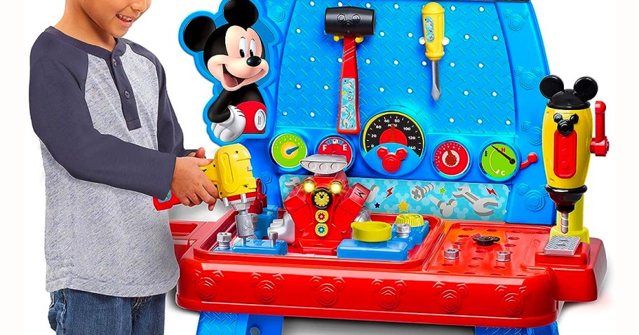 Disney Junior Mickey Mouse Funhouse Mechanic Workbench Only $22.81 on ...
