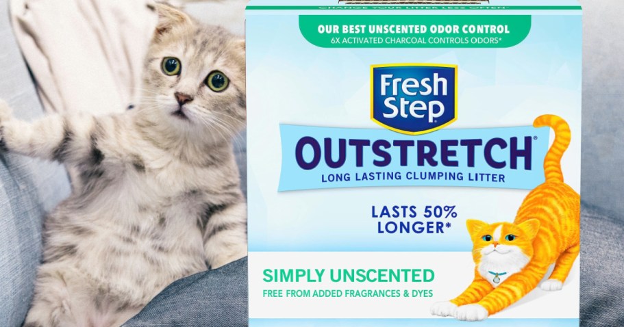 TWO Fresh Step Cat Litter 32lb Boxes from $6.47 Shipped on Amazon (Reg ...