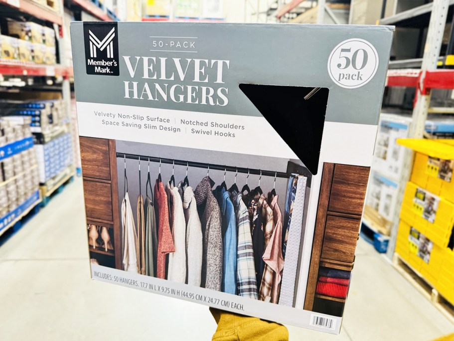 Member's Mark Velvet Hangers 50-Pack Only $9.98 at Sam's Club | Hip2Save