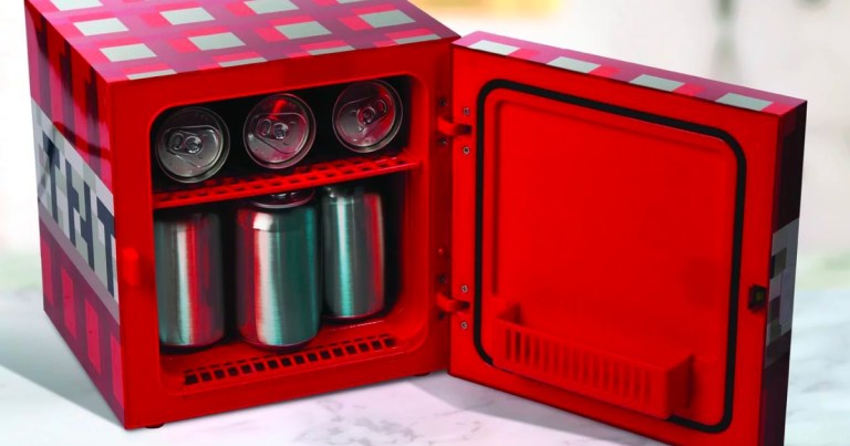 Minecraft Mini Fridge w/ LED Lights Only $18.78 on Walmart.com (Reg ...