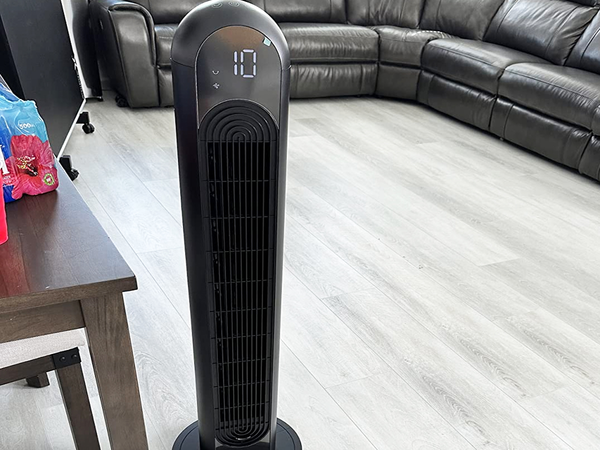Oscillating Tower Fan w/ Remote Just $59.99 Shipped on Amazon | Hip2Save