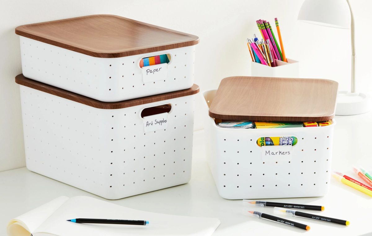 Pen+Gear Storage Boxes 3-Pack Under $20 on Walmart.com | Hip2Save
