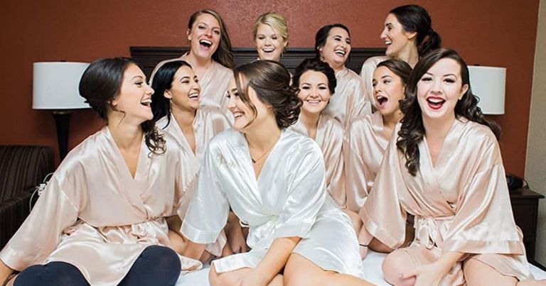 Women's Satin Robes Only $11.99 Shipped for Prime Members (Regularly ...