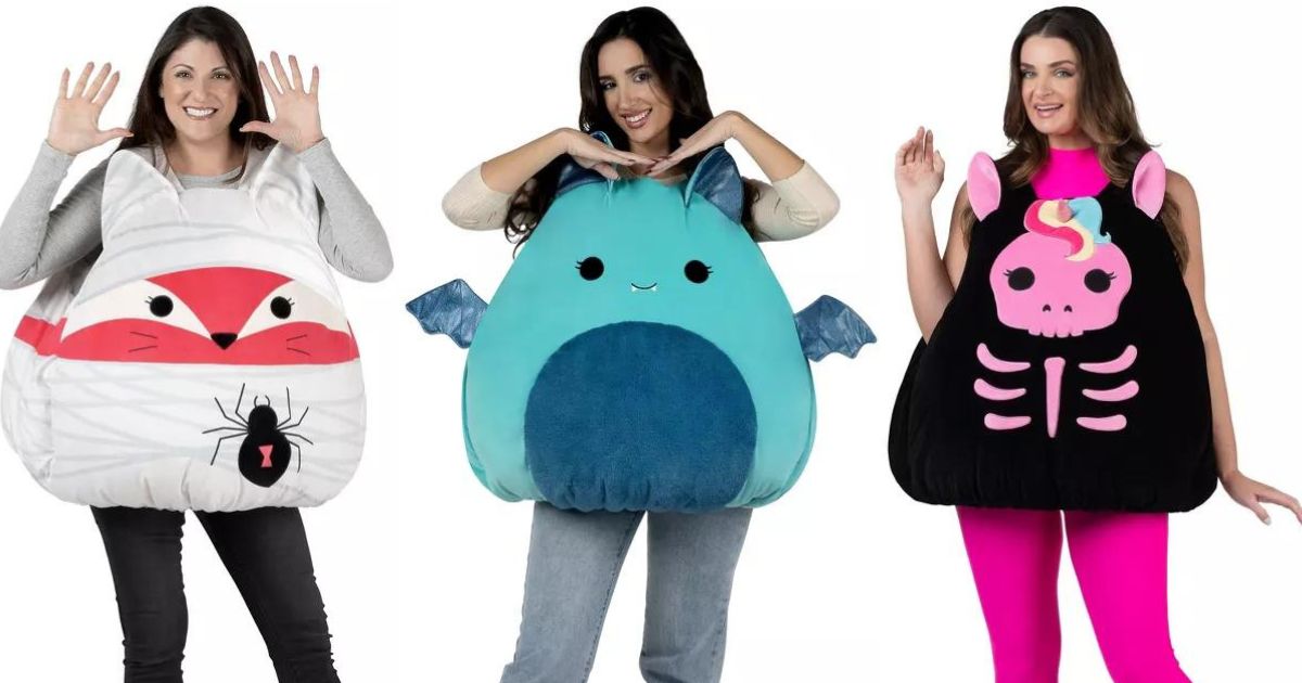 Squishmallow Halloween Costumes Now Available (Kids & Adult Sizes ...