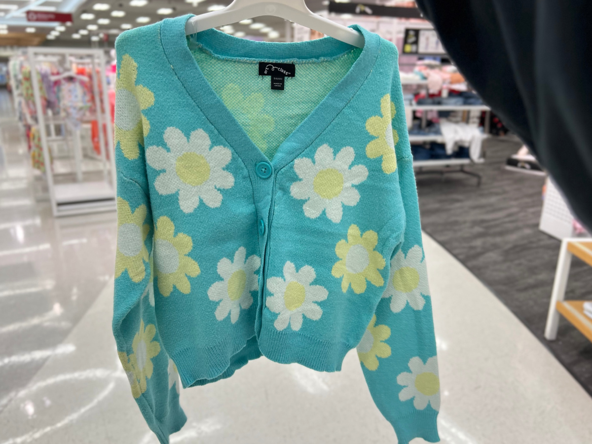 Girl's Novelty Cardigan Just $20 at Target | Comes in Three Adorable ...