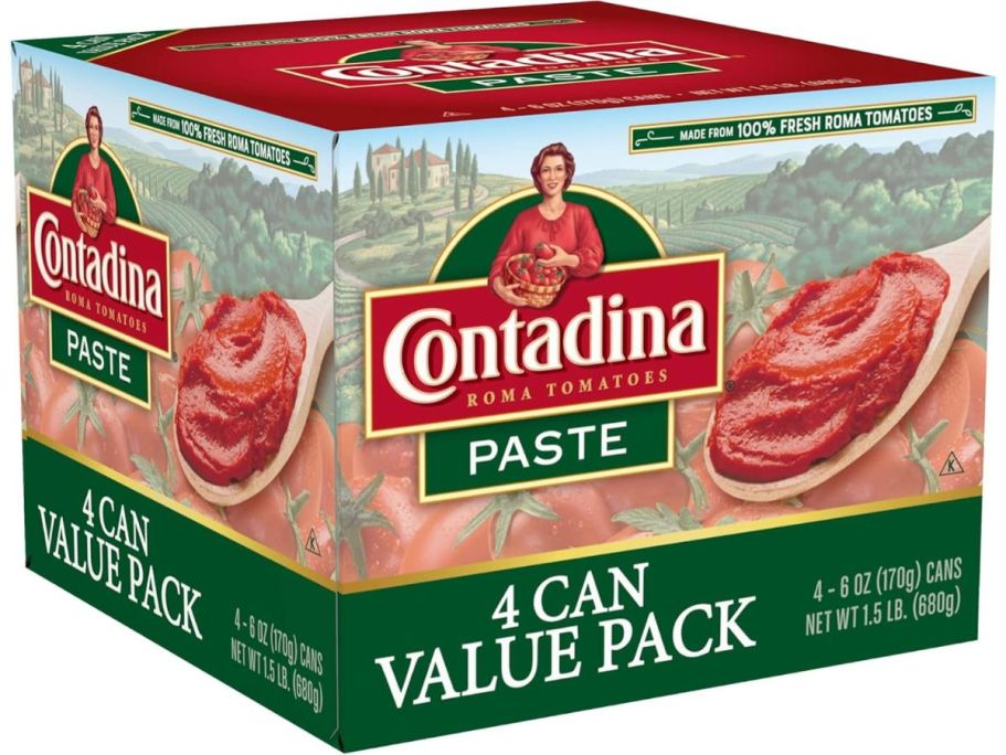 Contadina Canned Tomato Paste 4-Pack Only $3 Shipped on Amazon - Just ...