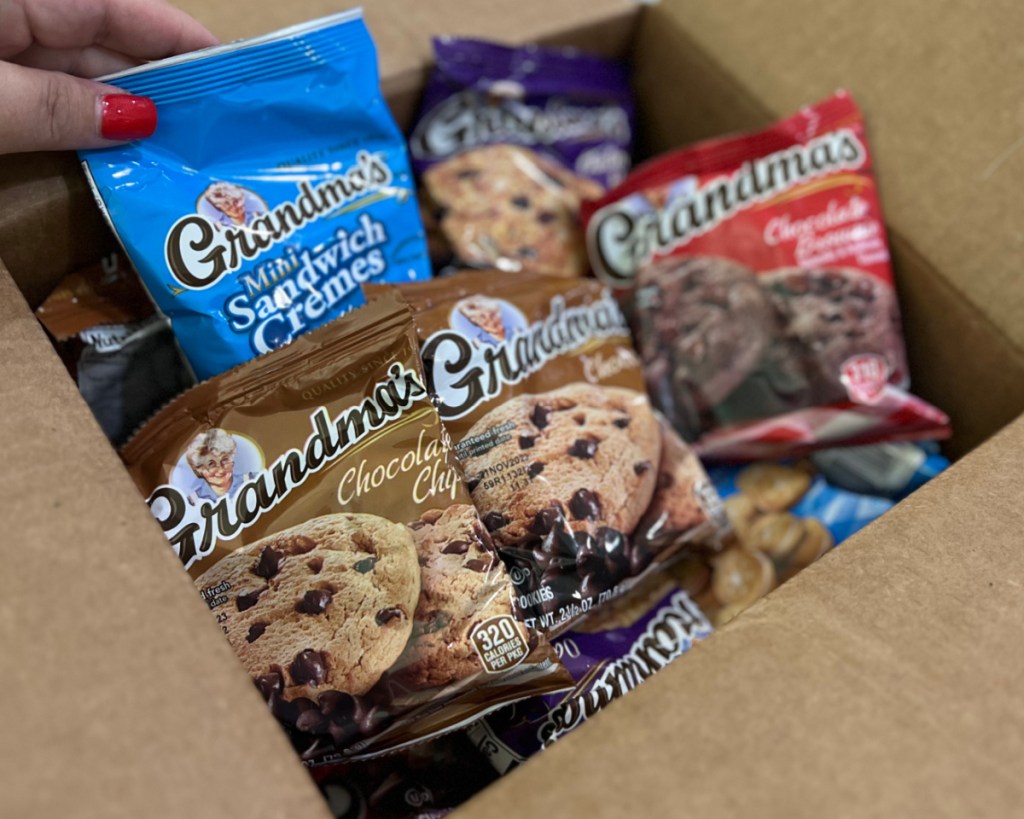 Grandma's Cookies 30-Count Variety Pack Just $12 Shipped for Amazon ...