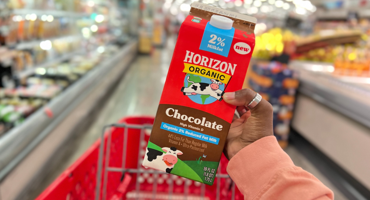 Horizon Chocolate Milk 59oz Carton Only $2.74 at Target (Regularly $5. ...
