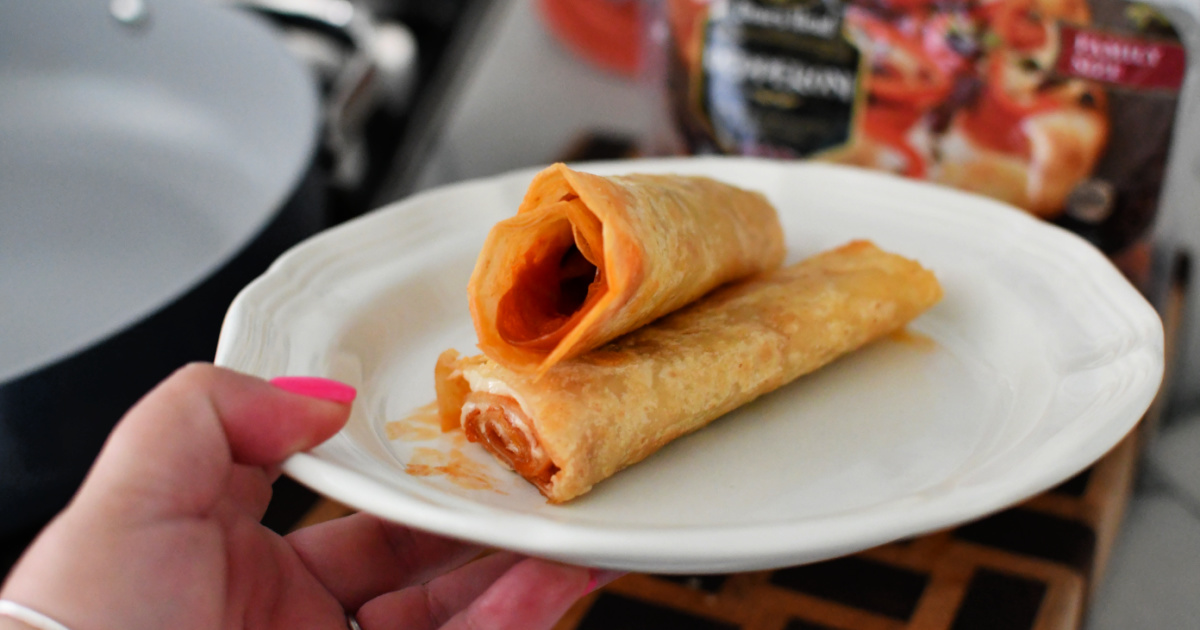 Use This Skillet Hack to Make a Cheesy Roll Up in 5 Minutes!