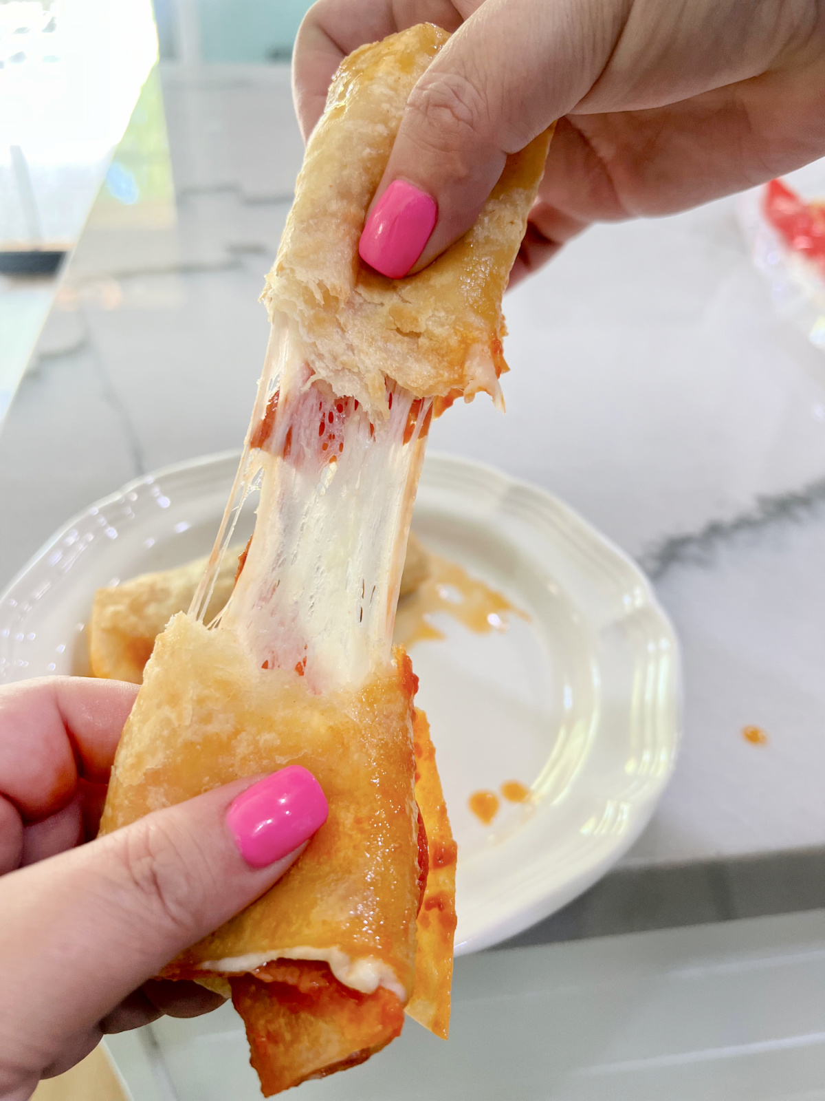 Use This Skillet Hack to Make a Cheesy Roll Up in 5 Minutes!