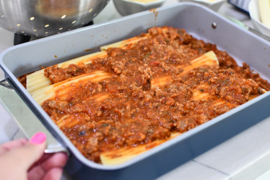 Easy Stuffed Manicotti With String Cheese Recipe (So Delicious!)