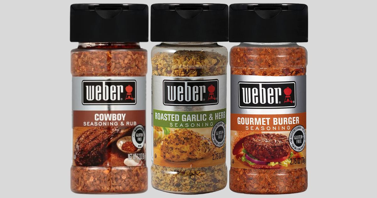 Weber Gourmet Burger Seasoning Shakers from $2.37 Shipped on Amazon | Hip2Save
