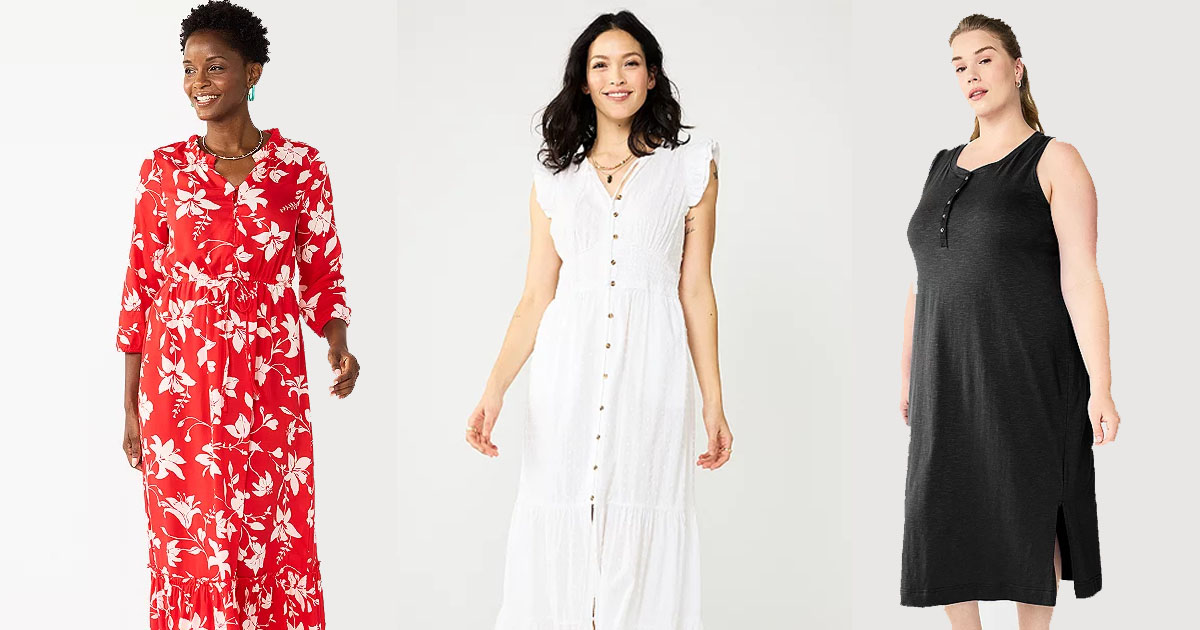 Up to 80% Off Kohl's Women's Dresses | Prices from $5.73 (Regularly $30 ...
