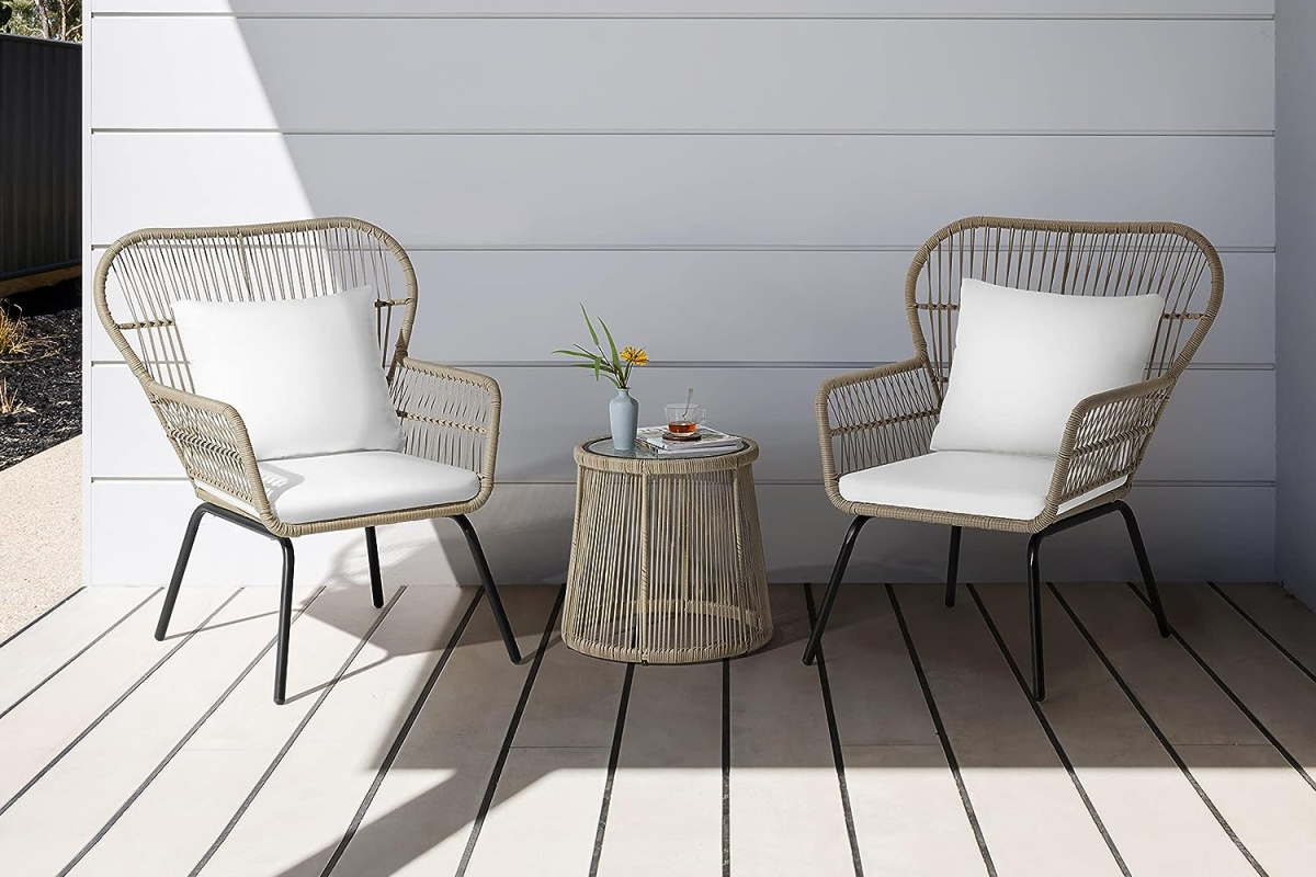 Rattan Bistro Set JUST $135.99 Shipped on Amazon (Weather-Resistant ...