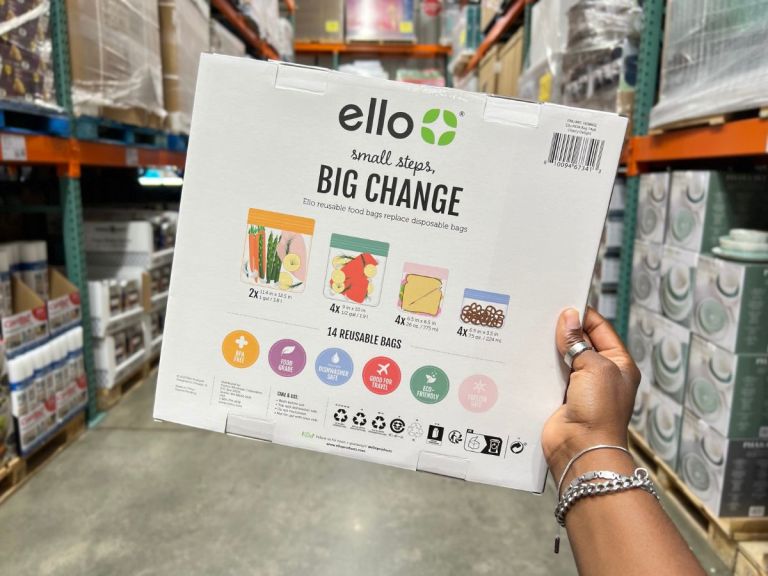 Ello Reusable Storage Bags 14-Piece Set Only $12.99 at Costco ($25 ...