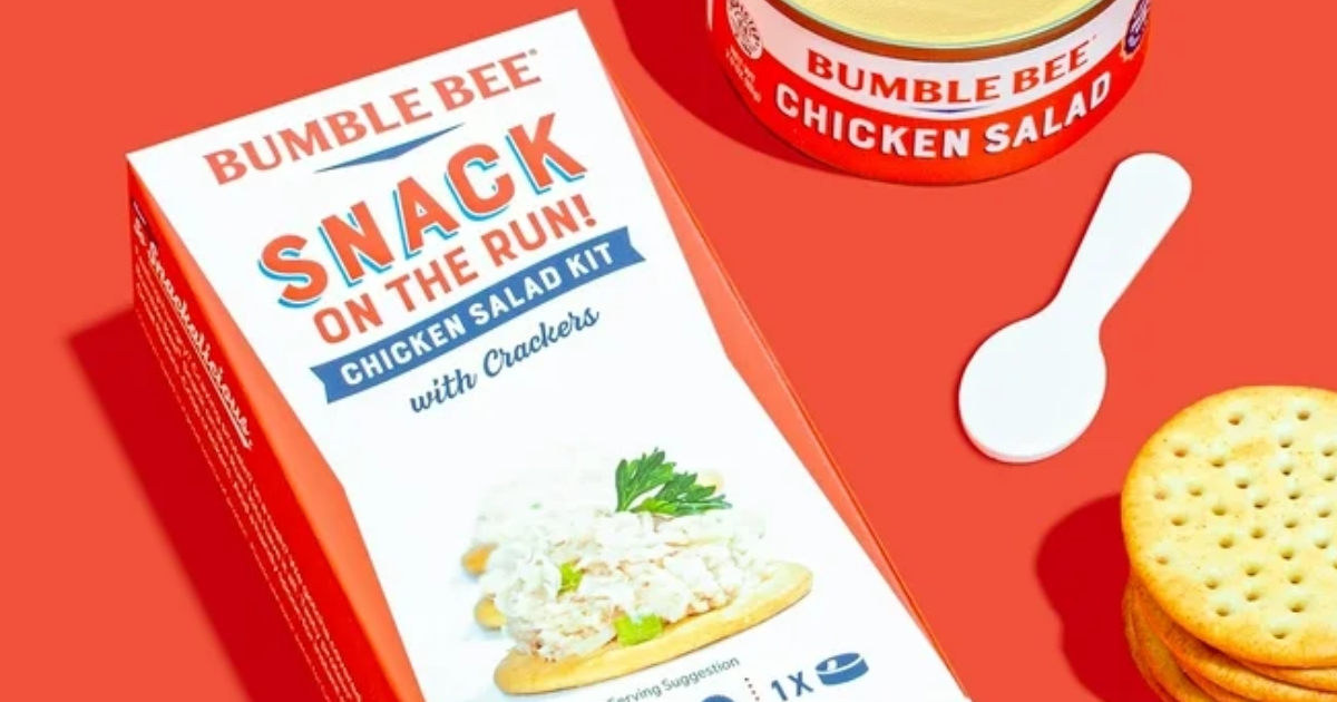 Bumble Bee Snack on the Run Chicken Salad 12-Pack $13.57 Shipped on ...