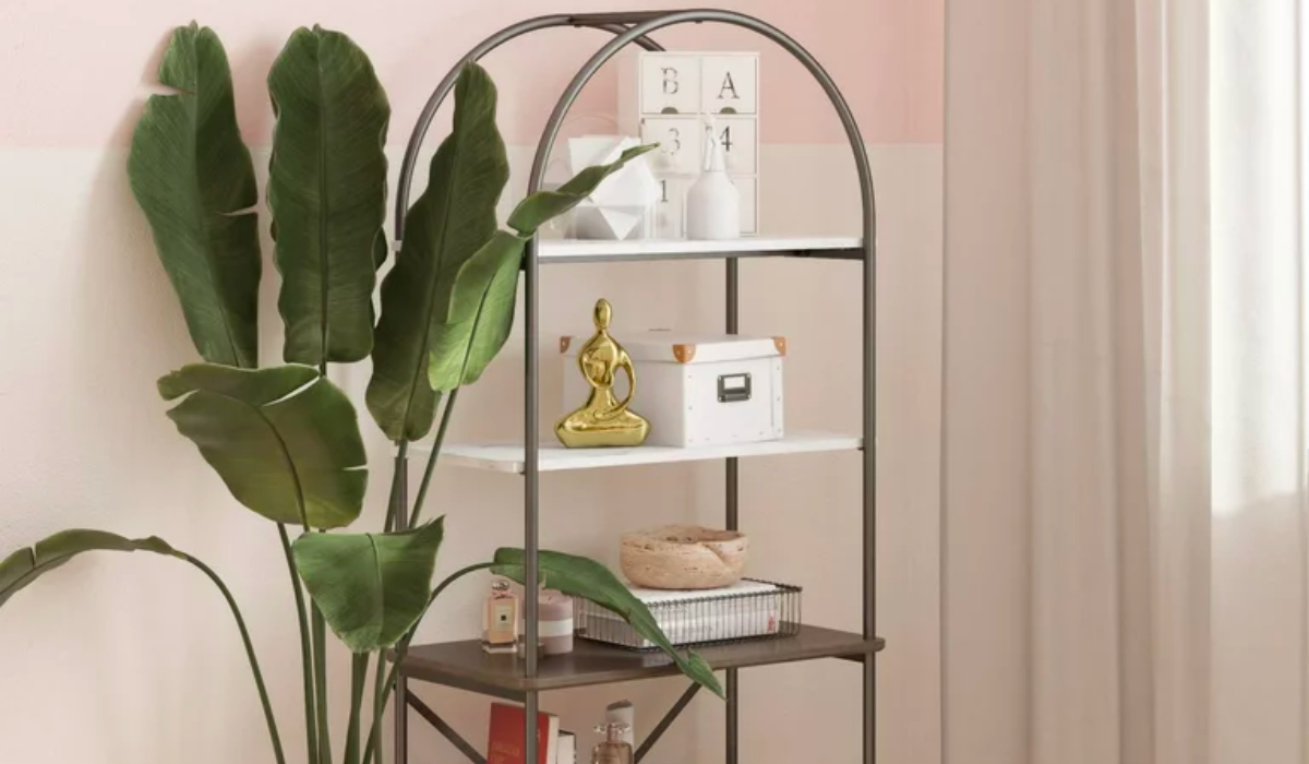 Snag This Gorgeous Arched Bookshelf for Just $74 with Free Shipping on ...