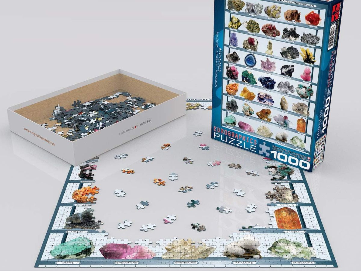 EuroGraphics Minerals of The World 1,000-Piece Puzzle Only $10.74 on ...