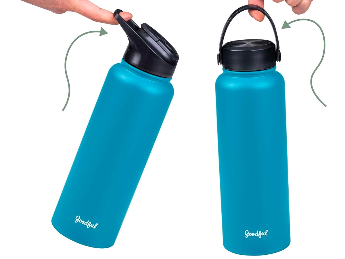 Goodful 40oz Stainless Steel Insulated Water Bottle Only $9.90 on ...
