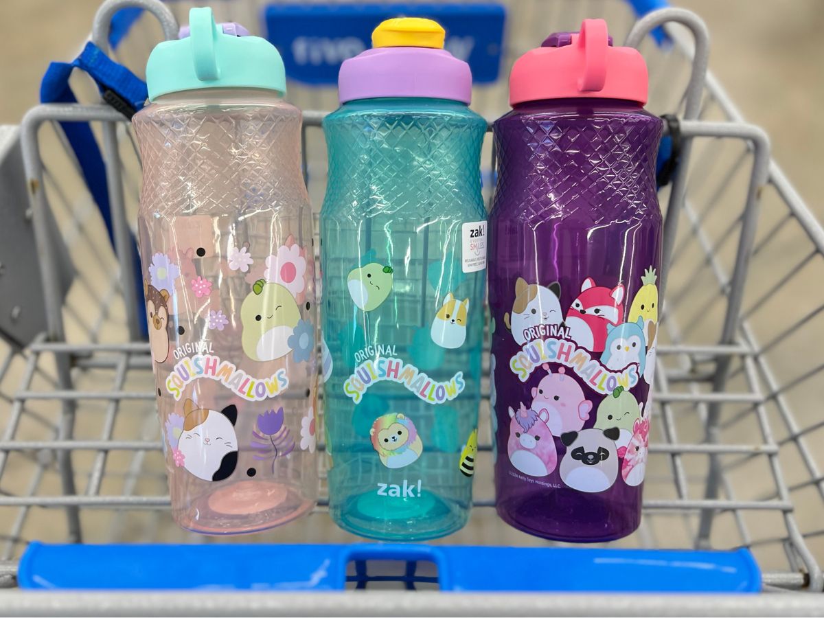 Five Below's Got Squishmallows Flip-Top Water Bottles for Only $5 ...