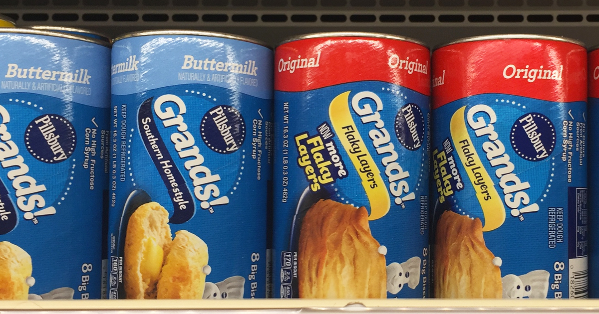 Pillsbury Grands Biscuit Cans Only 16¢ Each After Cash Back at Publix ...