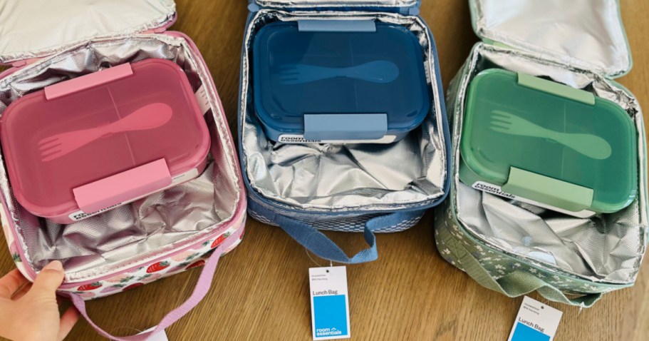 Room Essentials Bento Box w/ Utensil Only $3 at Target | Great for ...