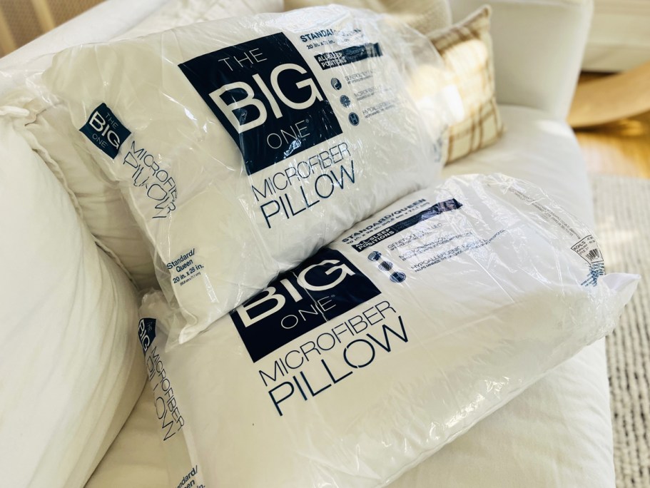 Kohl's Big One Bed Pillows from $2.99 w/ Free Store Pickup | Hip2Save