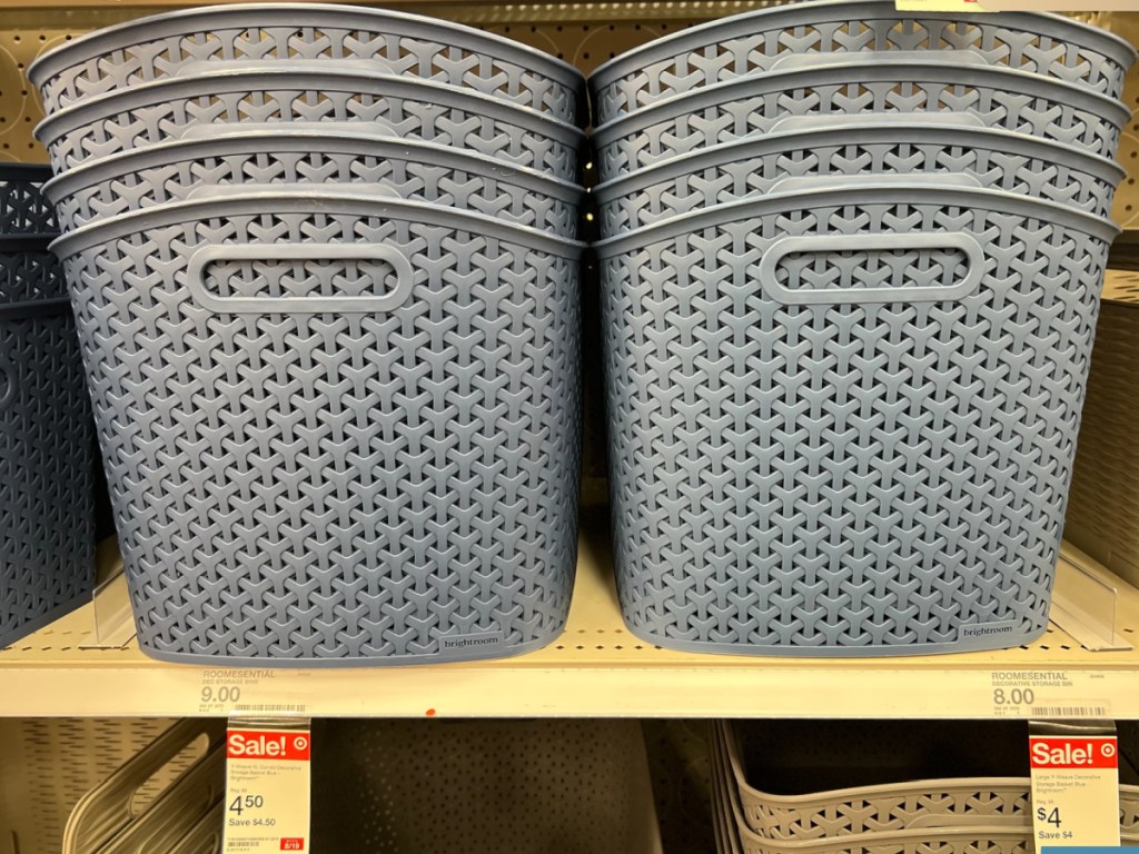 *RARE* 50% Off Target Brightroom Storage Baskets | Prices from $1.50 ...