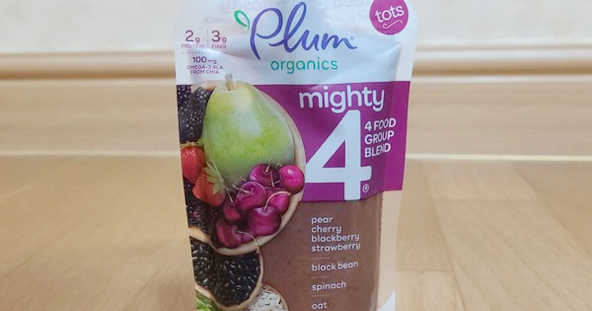 Plum Organics Mighty Pouches 12-Pack Only $5 Shipped on Amazon (Just 42 ...