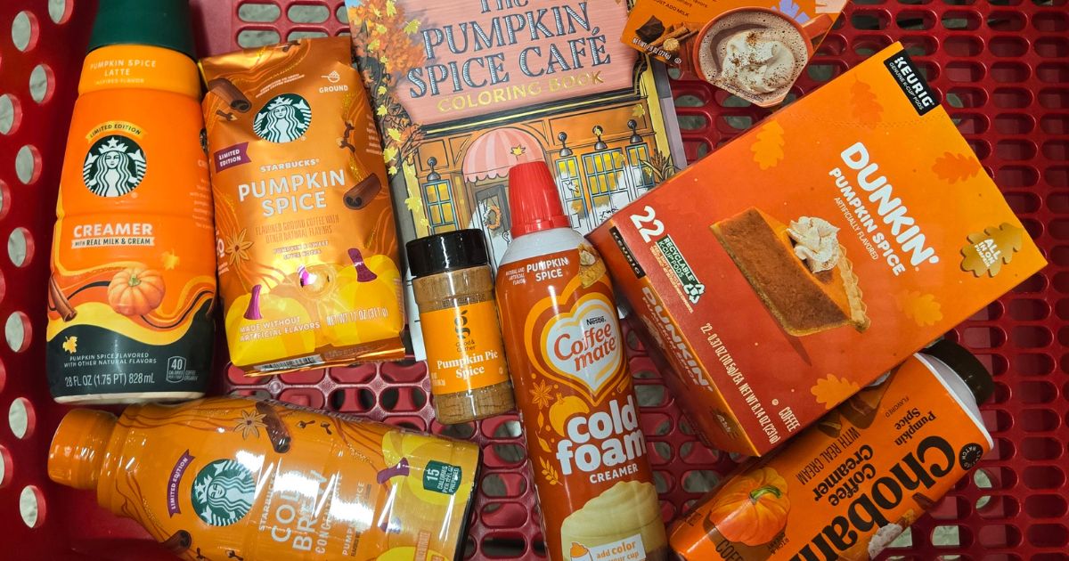 Pumpkin Spice is Back at Target: Starbucks, Dunkin’, Cheerios & More ...