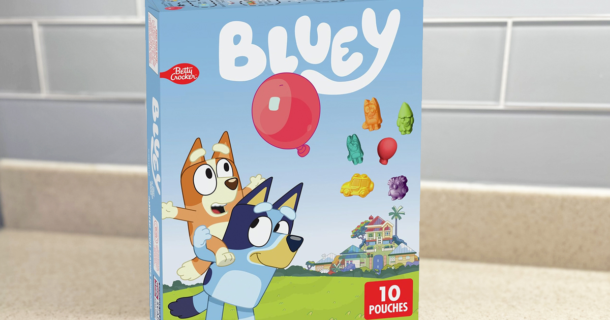 Bluey Fruit Snacks 10-Count Box Only $1.79 Shipped on Amazon | Hip2Save