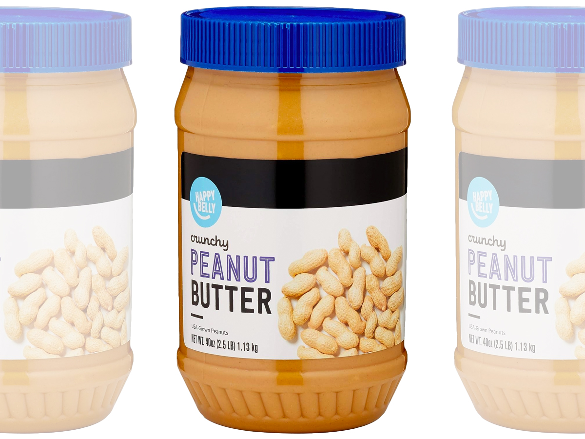 Happy Belly Crunchy Peanut Butter 2.5lb Jar Only $3.61 Shipped on ...