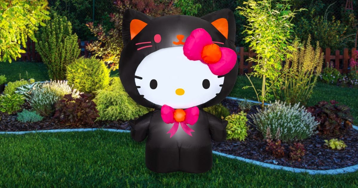 Hello Kitty Halloween Inflatables In Stock Now on Walmart.com | Will ...