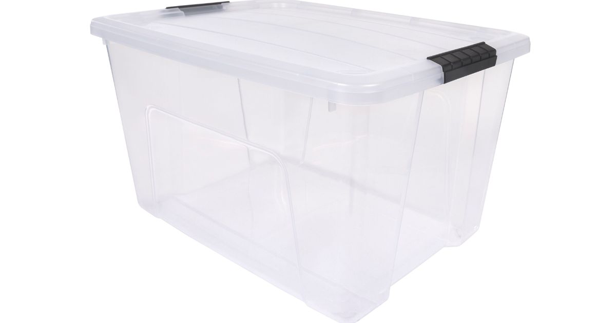 Up to 60% Off Lowe's Stackable Plastic Storage Bins | Prices Starting ...