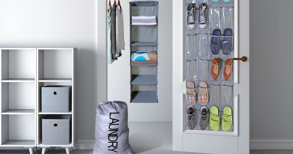 Mainstays Closet Organizer 5-Piece Set Only $14.94 on Walmart.com ...